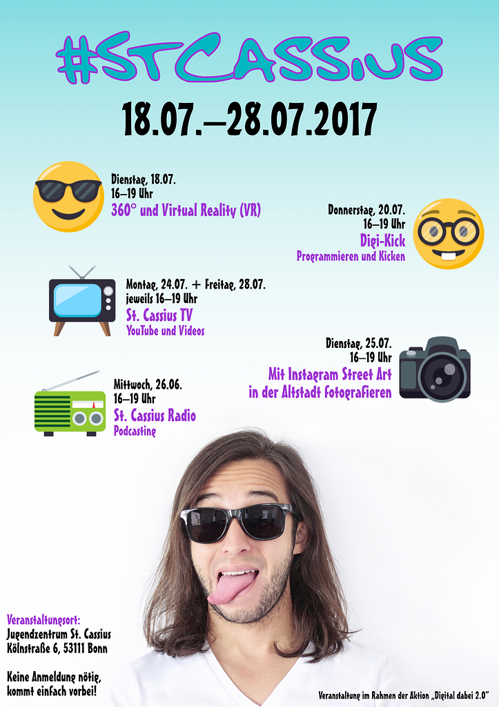 #StCassius - Digital-Workshops im offenen Jugendtreff St. Cassius ...